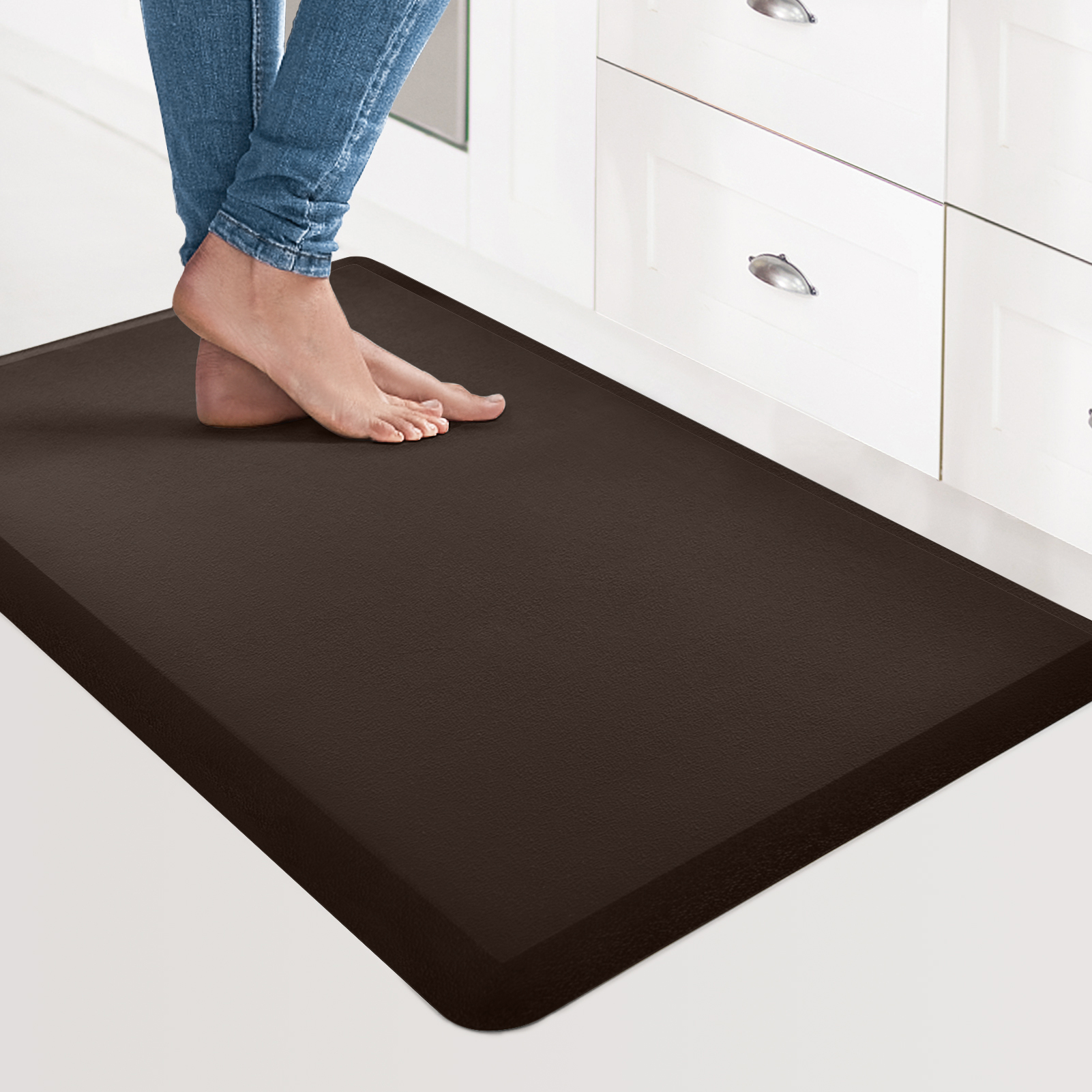 Y12001CE-Art3d Anti Fatigue Mat - 1/2 Inch Cushioned Kitchen Mat