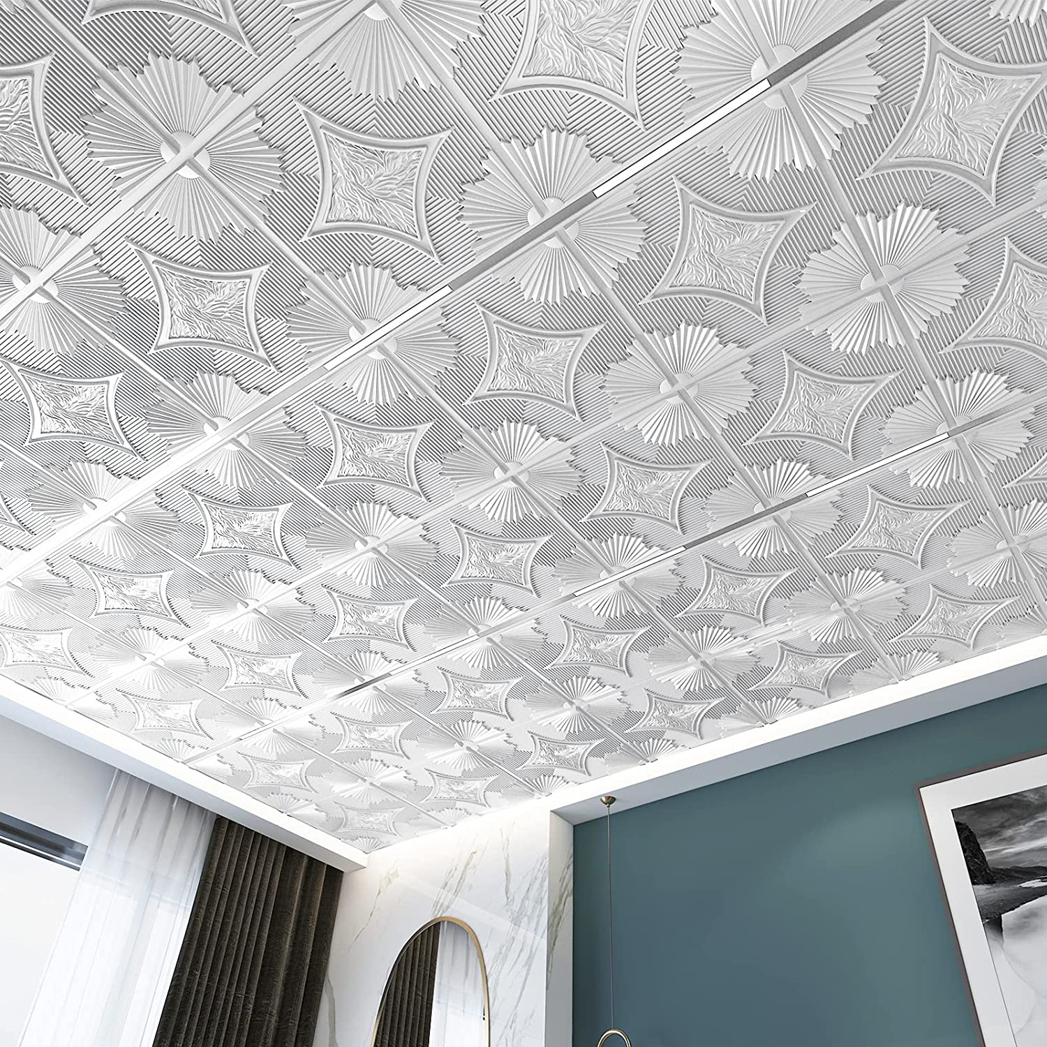 3D Wall Panels | Peel and Stick Backsplash Tile | Decorative Wall Tiles