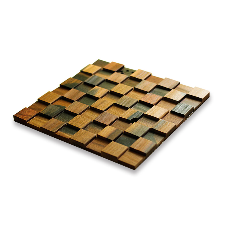 3D Wood Wall Panel Decorative Wood Panels 1 Box 10.66 Sq.Ft