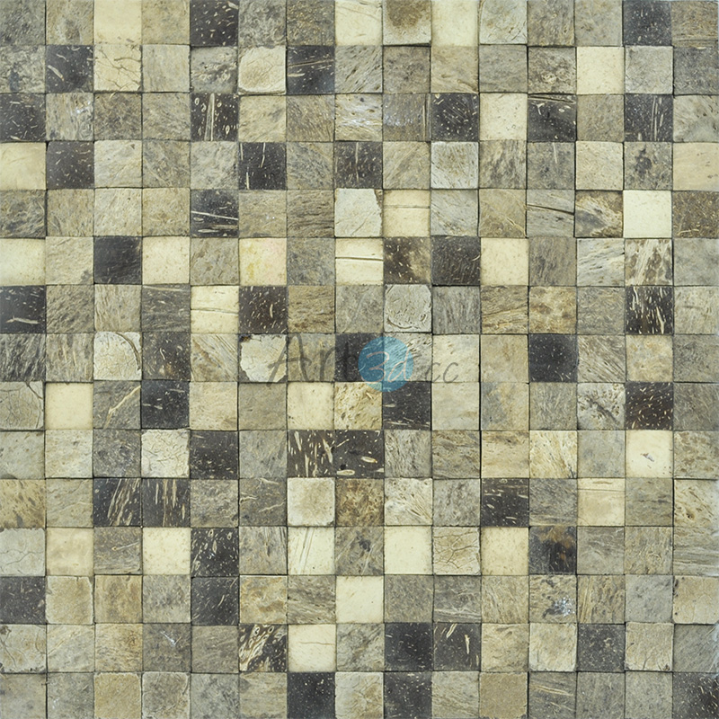 Coconut Shell Mosaic