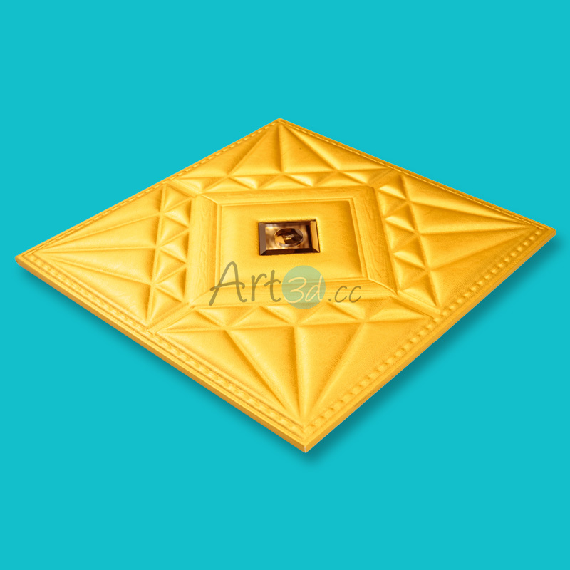 Embossed PU Leather Panel