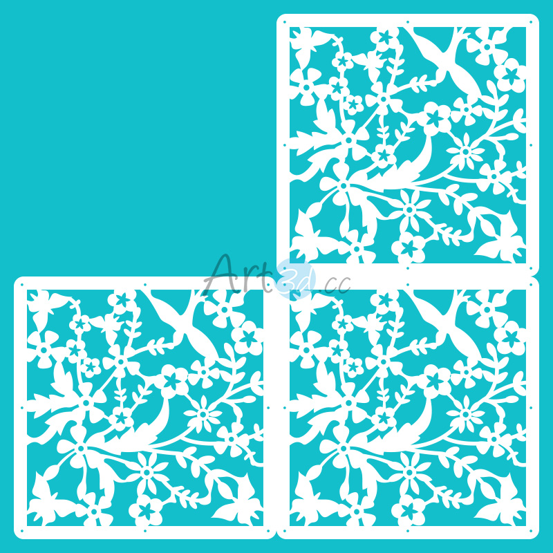 Interior Hanging Grille Partition Decorative Panels 1 Box 29 Sq.Ft