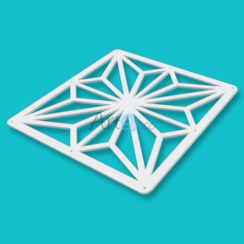 Grille Wall Design Partition Wood Hang Grille 1 Box 29 Sq.Ft