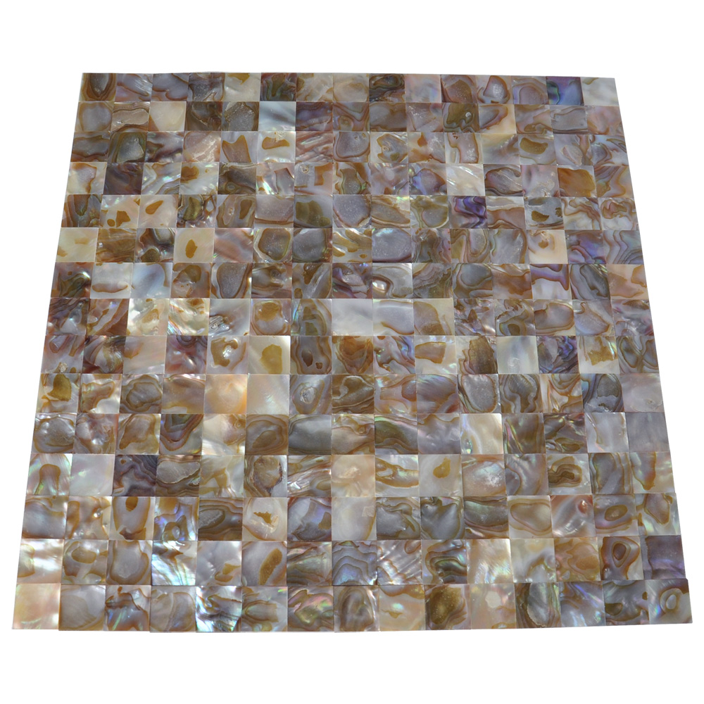 Shell Backsplash Tile 11 Pcs‎ Decorative Shell Tile 10.67 Sq.ft