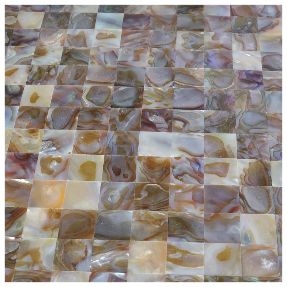 Shell Backsplash Tile 11 Pcs‎ Decorative Shell Tile 10.67 Sq.ft