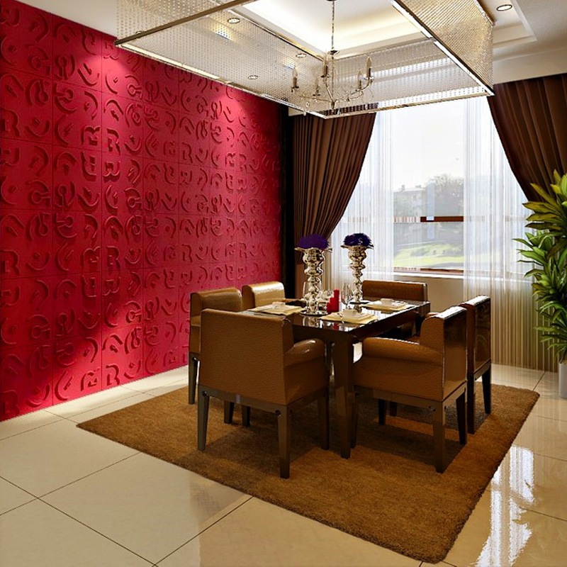 ThreeDwall Paintable Textured Paneling 1 Box 12 Panels 32 Sq.Ft