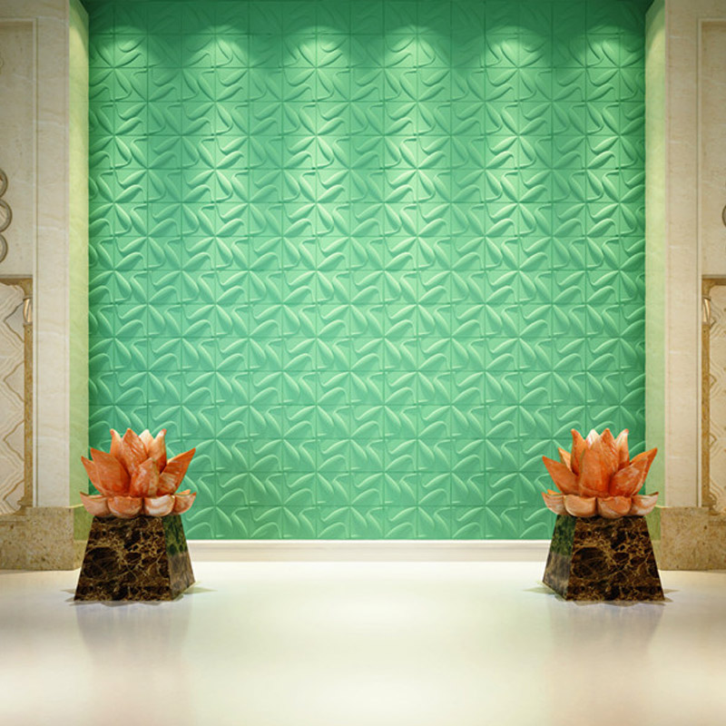ThreeD Wall Paintable Panels Plant Fiber (set of 44) 4 m² or 43 Sq.Ft